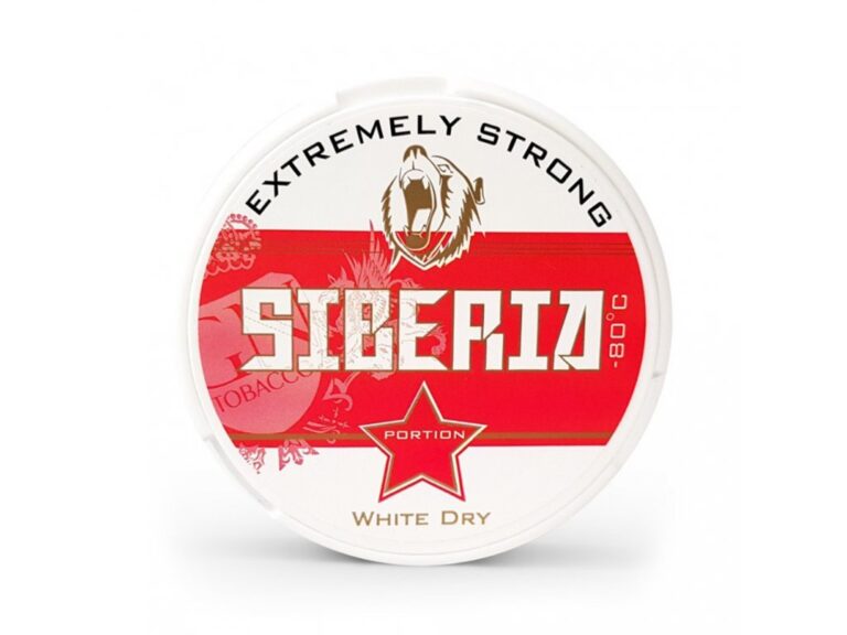 Siberia – 80 °c White Dry – snusim.to